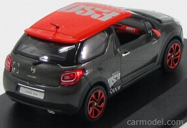 NOREV 155279 Scale 1/43 | CITROEN DS3 COUPE RACING 2010 DARK GREY MET ...