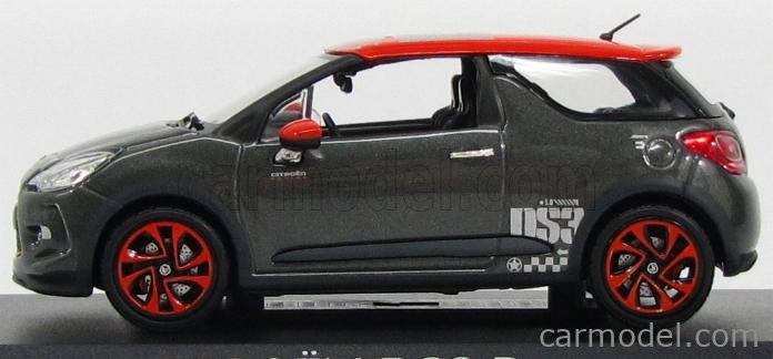 NOREV 155279 Scale 1/43 | CITROEN DS3 COUPE RACING 2010 DARK GREY MET ...