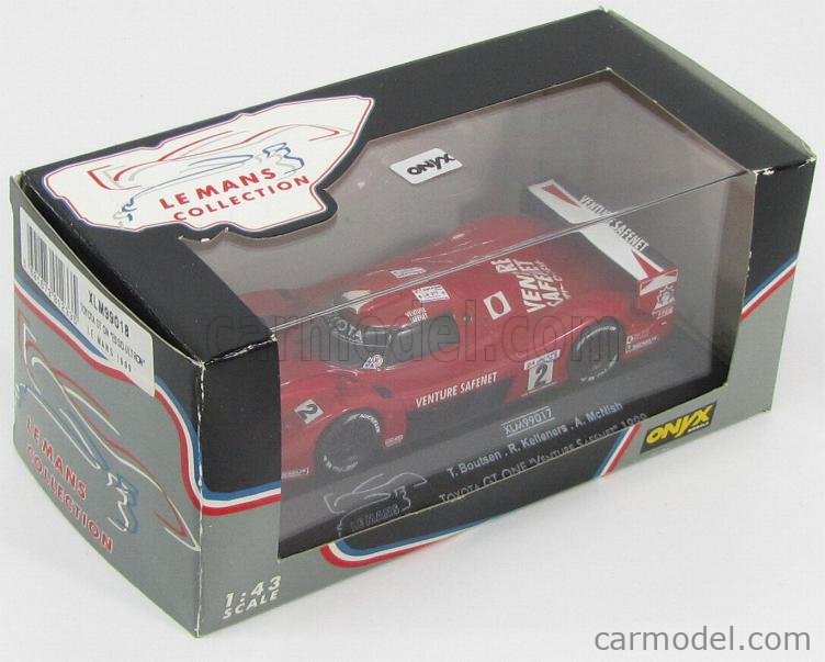 ONYX XLM99018 Scale 1/43 | TOYOTA GT ONE VENTURE SAFENET N 2 LE MANS ...