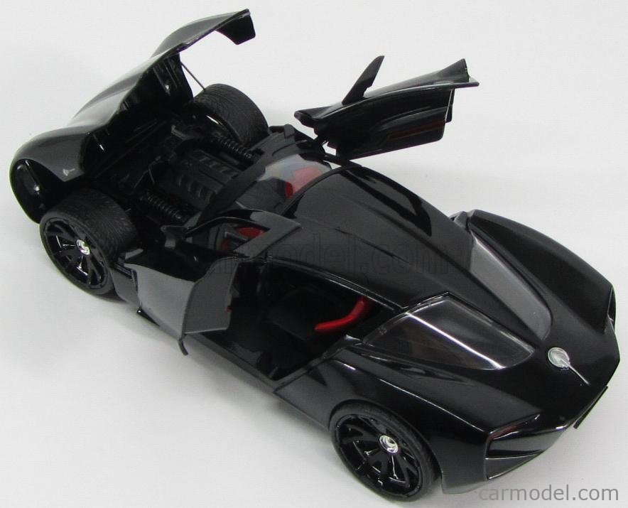 JADA 96730BK Scala 1/24 | CHEVROLET CORVETTE STINGRAY CONCEPT 2009 BLACK