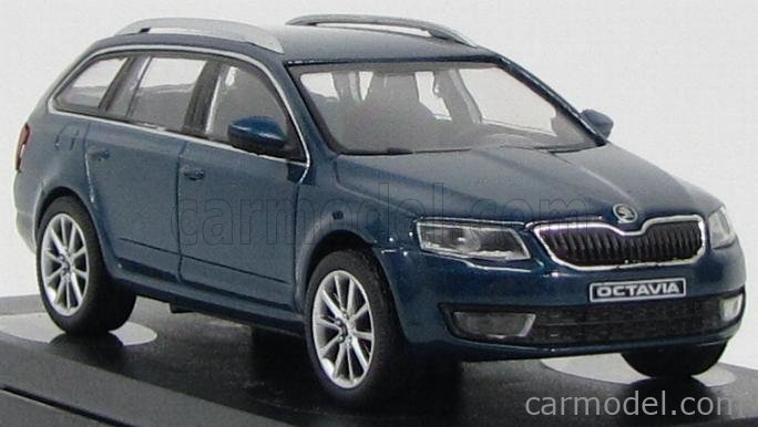 ABREX 143AB-027KJ Escala 1/43 | SKODA OCTAVIA III COMBI 2013 LAVA BLUE MET