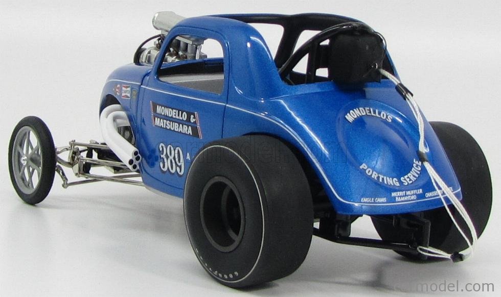 GMP A1800813 Scale 1/18 | FIAT TOPOLINO ALTERED DRAGSTER N 389 MONDELLO ...