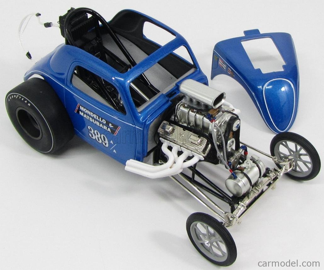 GMP A1800813 Scale 1/18 | FIAT TOPOLINO ALTERED DRAGSTER N 389 MONDELLO ...