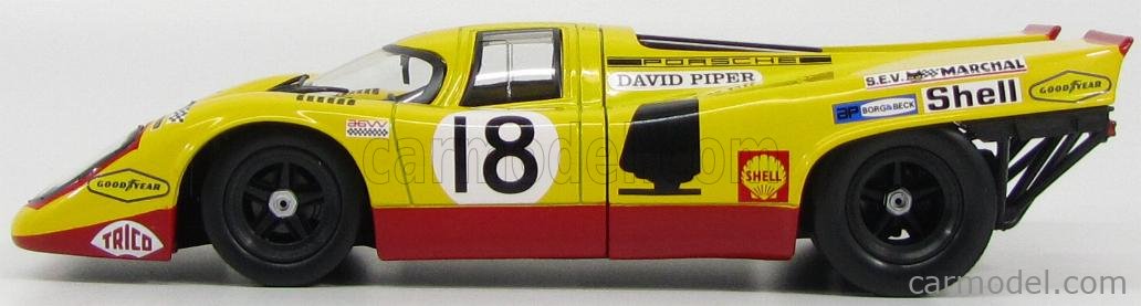 NOREV 187580G Scale 1/18 | PORSCHE 917K DAVID PIPER AUTO RACER N 18 24h ...