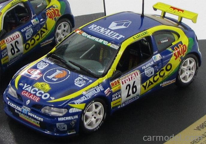 VITESSE V98078 Scale 1/43 | RENAULT MEGANE MAXI N 26 RALLY LYON ...