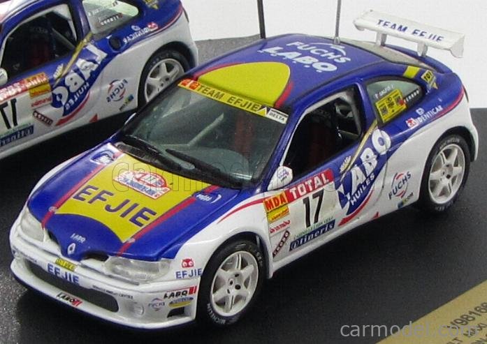 VITESSE V98166 Scale 1/43 | RENAULT MEGANE MAXI EFJIE N 17 RALLY LYON ...
