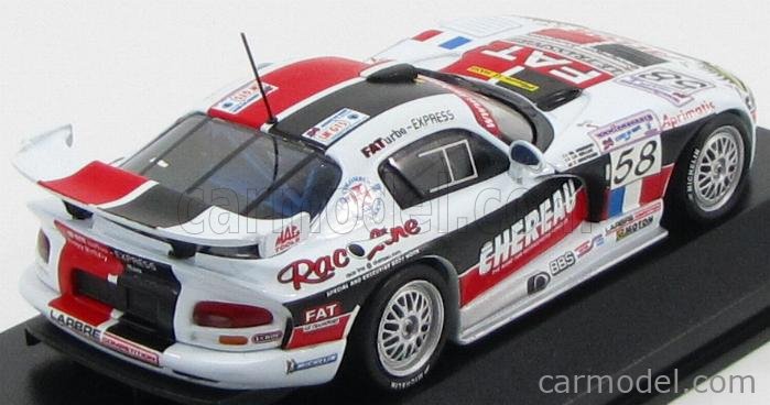 MINICHAMPS 400011458 Scale 1/43 | CHRYSLER VIPER GTS-R TEAM CHEREAU N ...