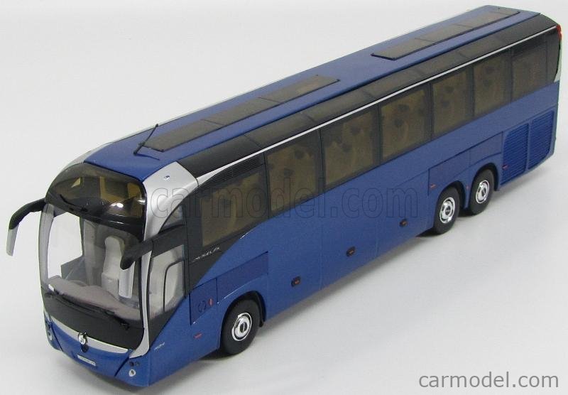 NOREV 530251 Scale 1/43 | IRISBUS IRISBUS MAGELYS HDH AUTOBUS 2009 - 3 ASSI BLUE MET