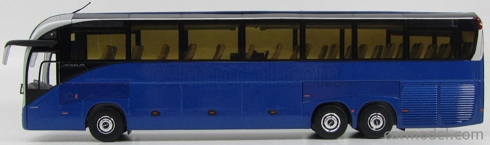 NOREV 530251 Scale 1/43 | IRISBUS IRISBUS MAGELYS HDH AUTOBUS 2009 - 3 ASSI BLUE MET