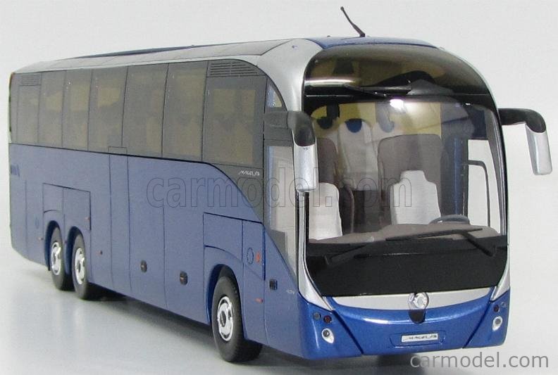 NOREV 530251 Scale 1/43 | IRISBUS IRISBUS MAGELYS HDH AUTOBUS 2009 - 3 ASSI BLUE MET