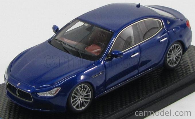 BBR-MODELS BBRC121A Scale 1/43 | MASERATI GHIBLI 4-DOOR 2013 BLUE ...
