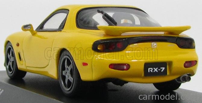 KYOSHO 03702Y Scale 1/43 | MAZDA RX-7 (FD3S) TYPE RS-R 1997 SUNBURST YELLOW MET