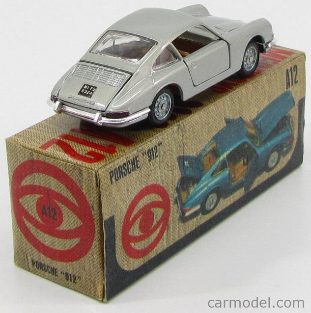 MEBETOYS MATTEL A12 Escala 1/43 | PORSCHE 911 912 (2 ISSUE) SILVER