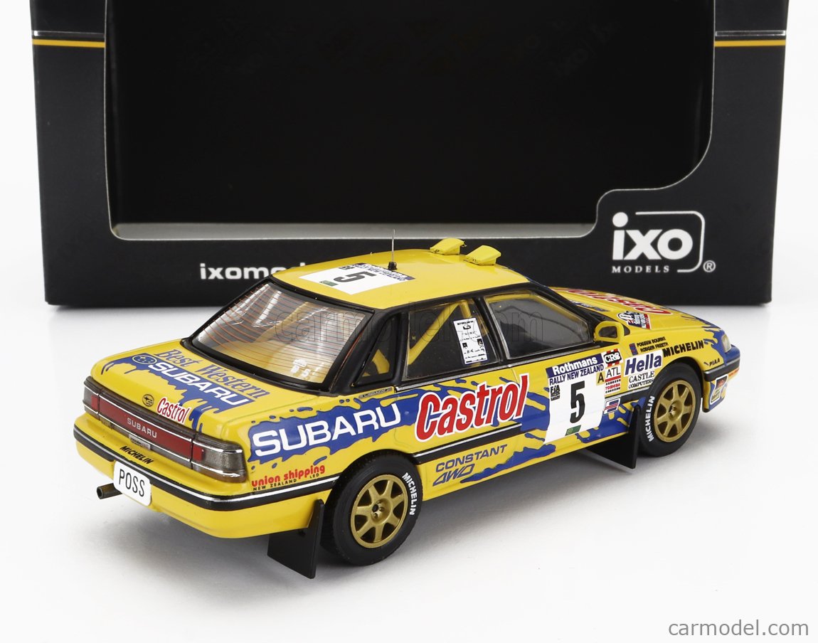 IXO-MODELS RAC229 Scale 1/43 | SUBARU LEGACY RS CASTROL N 5 RALLY NEW ...
