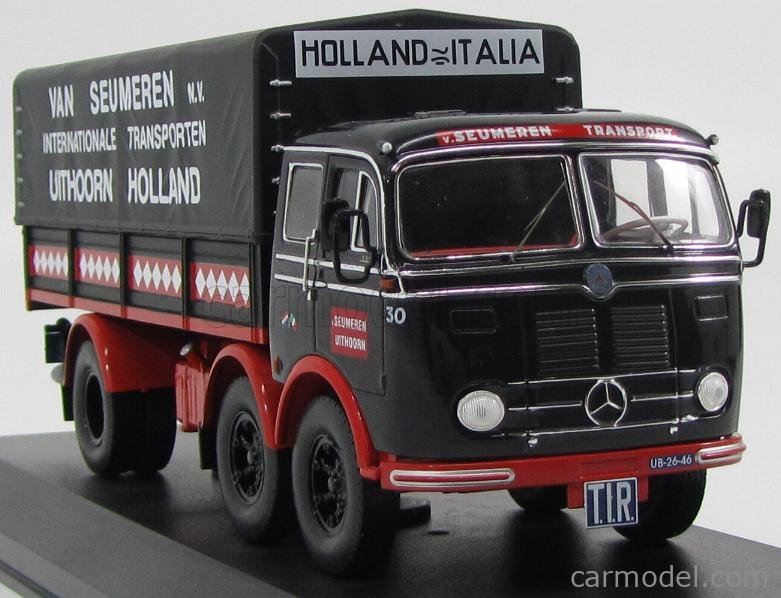 IXO-MODELS TRU007 Scale 1/43 | MERCEDES BENZ LP333 TRUCK VAN SEUMEREN N ...