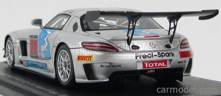 SPARK-MODEL SB050 Scale 1/43 | MERCEDES BENZ SLS AMG GT3 TEAM PRECI ...