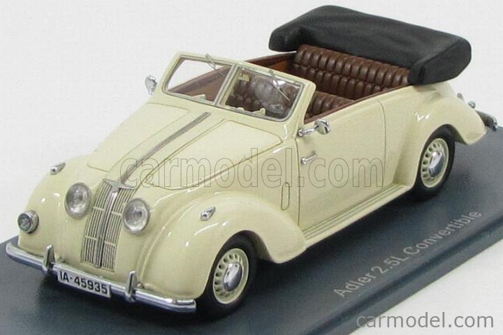 NEO SCALE MODELS NEO45935 Scale 1/43 | ADLER 2.5L CONVERTIBLE 1937 ...