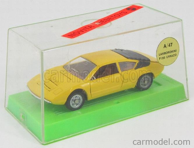 MEBETOYS MATTEL A47 Masstab: 1/43 | LAMBORGHINI URRACO P250 1973 YELLOW