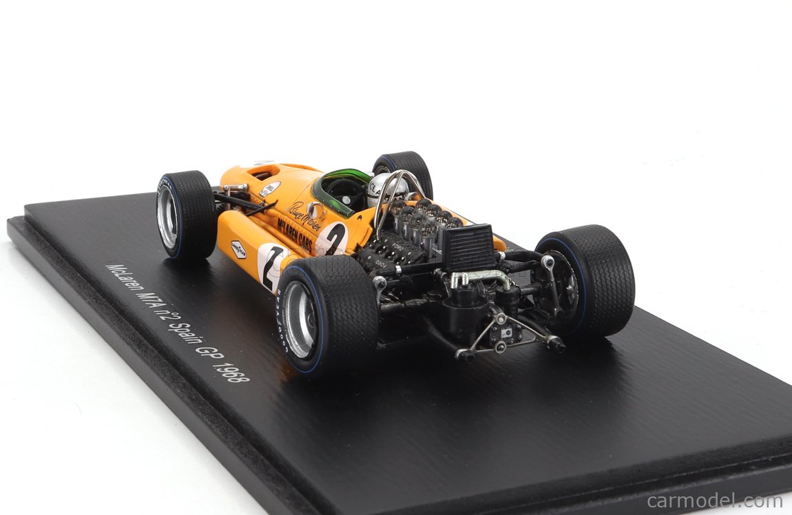 SPARK-MODEL S3116 Scale 1/43 | McLAREN F1 M7A N 2 SPAIN GP 1968 BRUCE ...