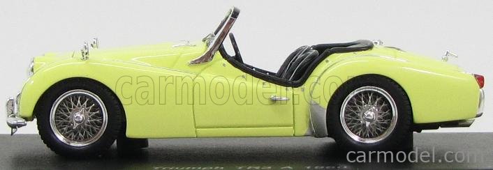 SPARK-MODEL S0518 Scale 1/43 | TRIUMPH TR3 A SPIDER 1960 LIGHT YELLOW