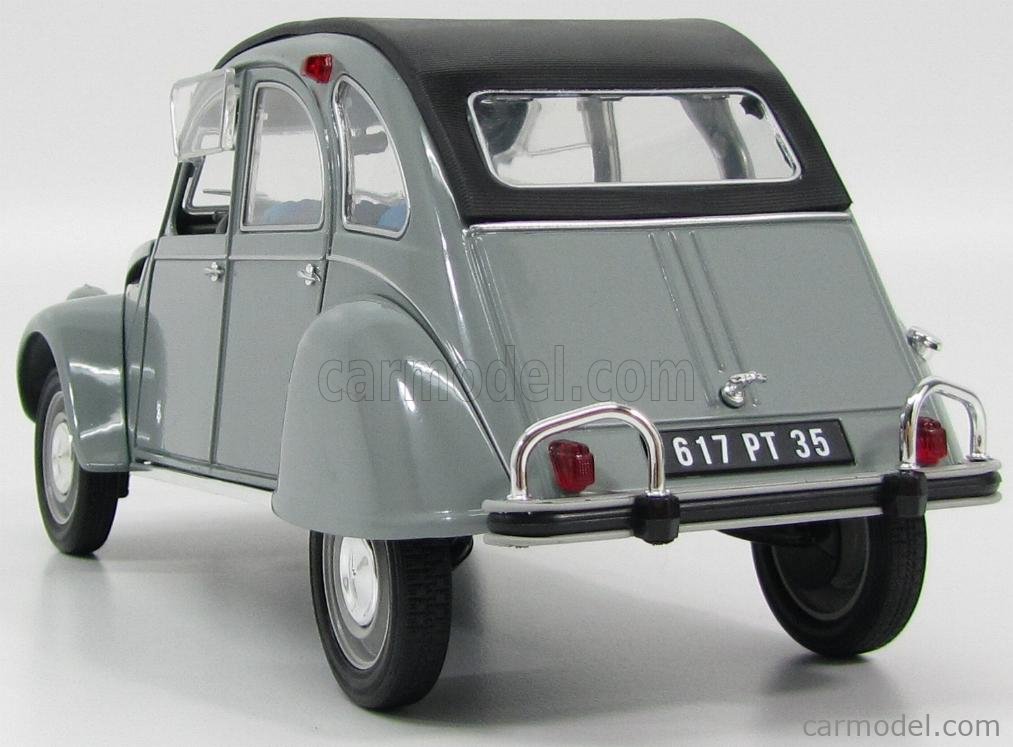 NOREV 180011B-GRY Scale 1/18 | CITROEN 2CV 1966 GREY