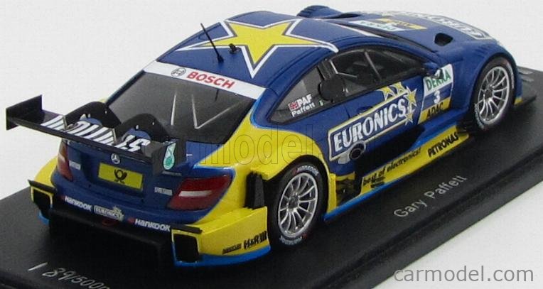 SPARK-MODEL SG122 Масштаб 1/43 | MERCEDES BENZ C-COUPE AMG HWA TEAM N 3 ...