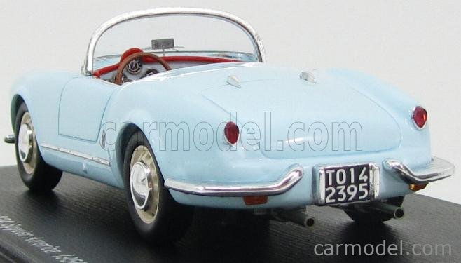 SPARK-MODEL S2379 Scale 1/43 | LANCIA AURELIA B24 SPIDER AMERICA 1956 LIGHT BLUE