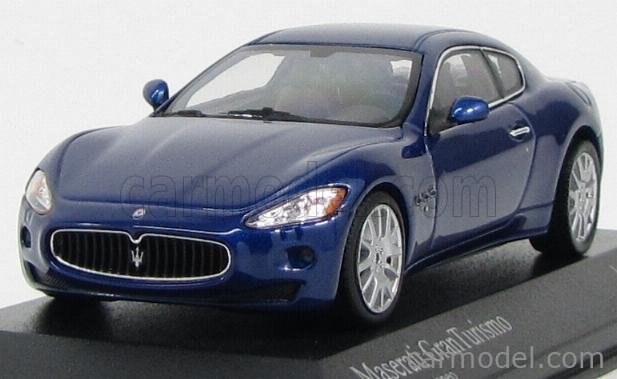 MINICHAMPS 433123920CC Scale 1/43 | MASERATI GRANTURISMO 2008 BLUE MET