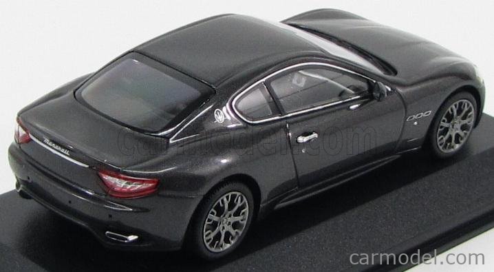 MINICHAMPS 433123950CC Scale 1/43 | MASERATI GRANTURISMO S 2008 DARK ...