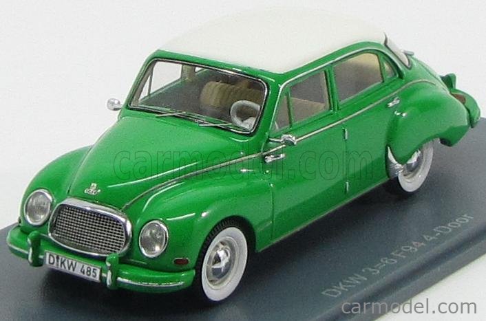 NEO SCALE MODELS NEO45085 Scale 1/43 | DKW 3=6 F94 1957 GREEN WHITE
