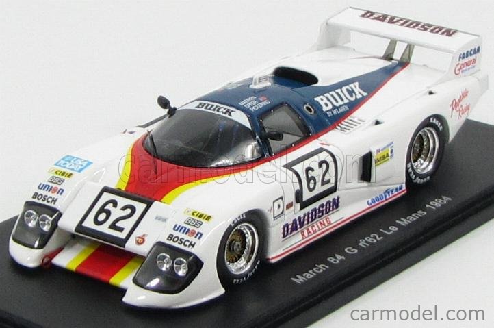 SPARK-MODEL S2993 Escala 1/43 | MARCH 84G TEAM PEGASUS RACING LTD N 62 ...