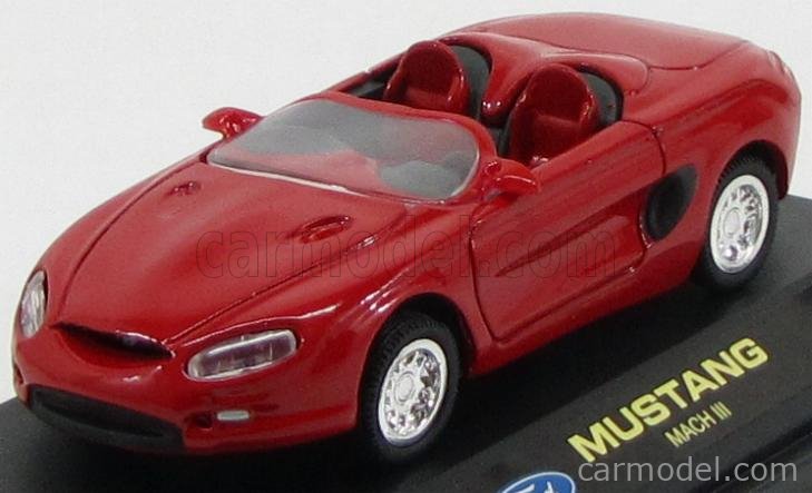 EDICOLA AUTOAMEC038 Scale 1/43 | FORD USA MUSTANG MACH III SPIDER OPEN ...