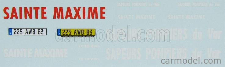 ALERTE ALERTE0014 Escala 1/43 | MAN GIMAEX CCF TRUCK DOUBLE CABINE ...
