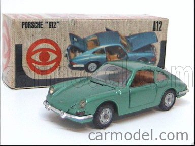 MEBETOYS MATTEL A12 Scale 1/43 | PORSCHE 911 912 (2 ISSUE) GREEN MET