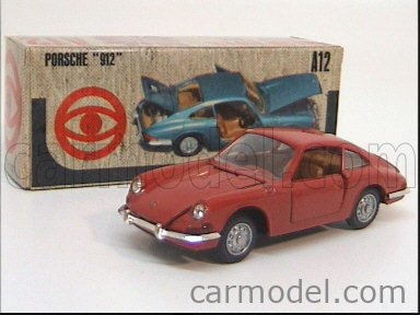 MEBETOYS MATTEL A12 Scale 1/43 | PORSCHE 911 912 (2 ISSUE) RED