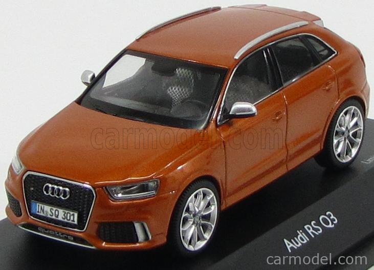 SCHUCO 07512 Scale 1/43 | AUDI RSQ3 4-DOOR 2013 SAMOA ORANGE MET