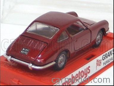 MEBETOYS MATTEL A12 Masstab: 1/43 | PORSCHE 911 912 (3 ISSUE) RED MET