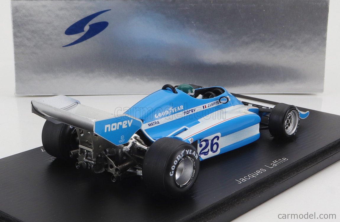 SPARK-MODEL S1722 Masstab: 1/43 | LIGIER F1 JS7 N 26 WINNER SWEDEN GP ...