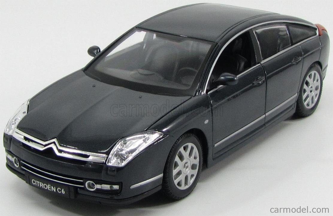 BURAGO 18-12073GR Masstab: 1/18 | CITROEN C6 2006 DARK GREY MET