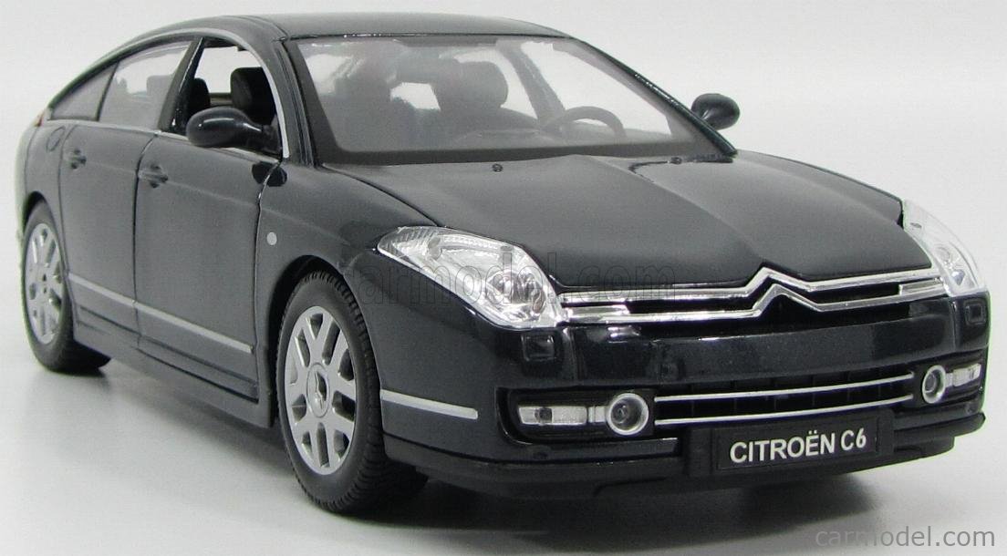 BURAGO 18-12073GR Masstab: 1/18 | CITROEN C6 2006 DARK GREY MET