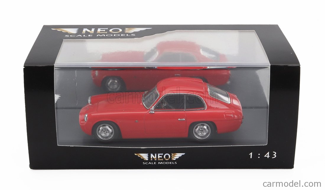 NEO SCALE MODELS NEO45185 Scale 1/43 | OSCA 1600GT ZAGATO 1962 RED