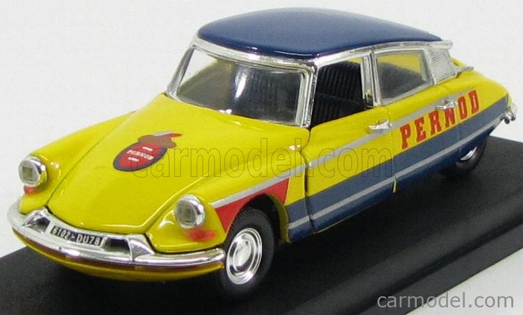 RIO-MODELS SL066/3 Escala 1/43 | CITROEN DS19 - PERNOD - 1967 YELLOW BLUE