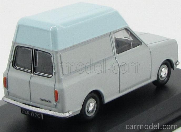 OXFORD-MODELS OXHA006 Scale 1/43 | BEDFORD HA VAN HIGH TOP GREY LIGHT BLUE