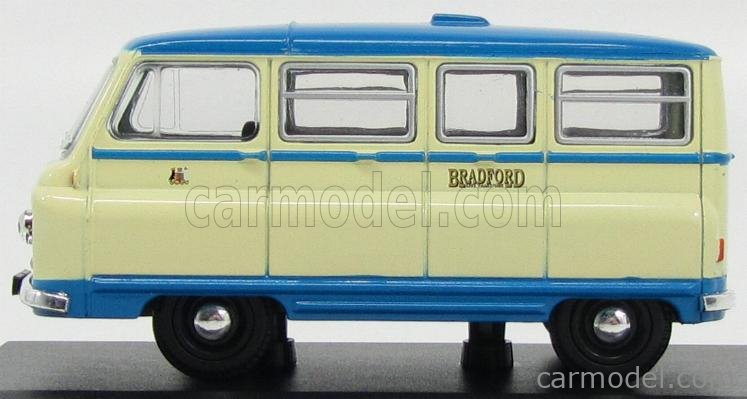OXFORD-MODELS OXJM011 Scale 1/43 | MORRIS J2 MINIBUS BRADFORD CREAM BLUE