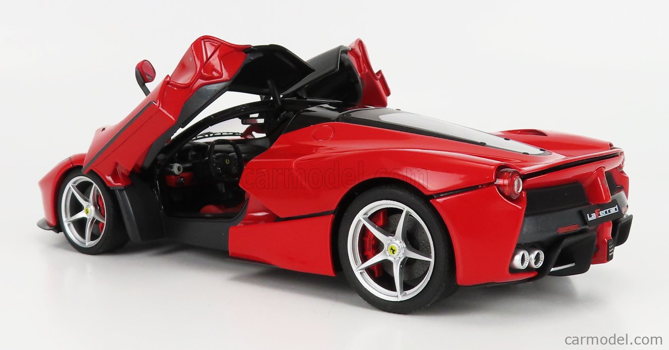 MATTEL HOT WHEELS BCT79 Scale 1/18 | FERRARI LAFERRARI 2013 RED