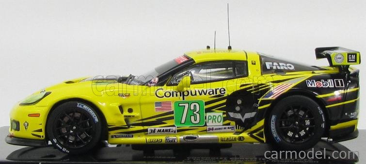 IXO-MODELS LMM239 Scale 1/43 | CHEVROLET CORVETTE C6 ZR1 TEAM CORVETTE ...