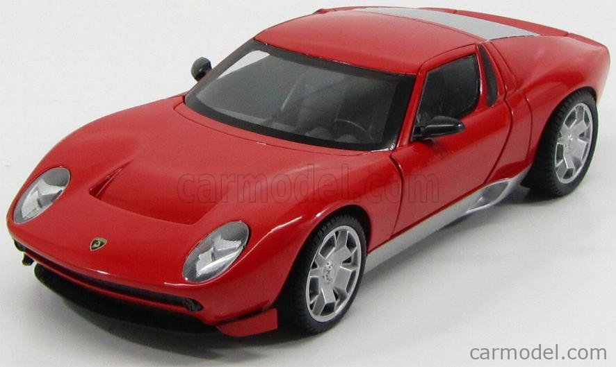 MOTOR-MAX 73367R Masstab: 1/24 | LAMBORGHINI MIURA CONCEPT 2006 RED