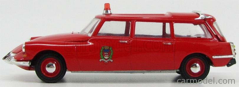 NOREV 71155 Scale 1/43 | CITROEN ID19 BREAK FIRE ENGINE 1963 RED