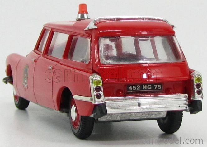 NOREV 71155 Scale 1/43 | CITROEN ID19 BREAK FIRE ENGINE 1963 RED