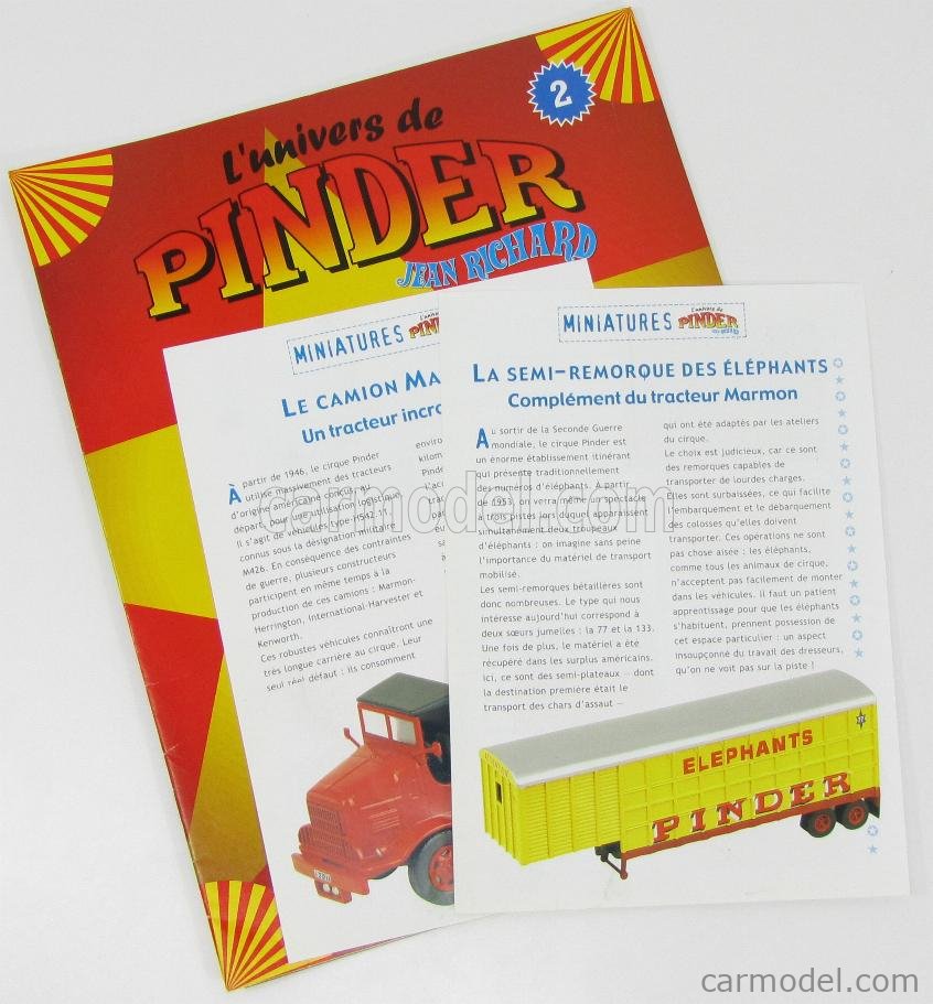 EDICOLA PINDERCIR002 Scale 1/64 | MARMON M426 TRUCK + RIMORCHIO ...